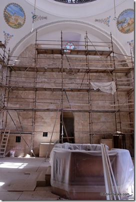 Hurva Synagogue Reconstruction, Jan 2010 - BiblePlaces.com